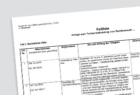 Fachanwaltschaft: RAK München